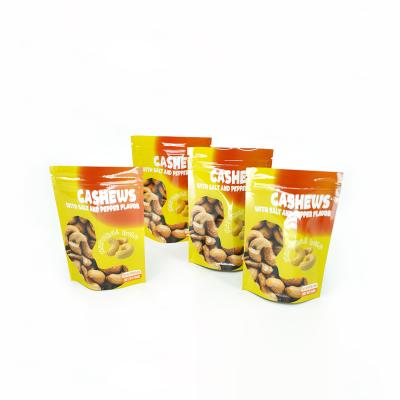 China Zipper Top Customized Size Digital Printing Nut Packaging Plastic Bags Food Pouch Packaging ECO HD Holographic Mylar Ziplock Bag for sale