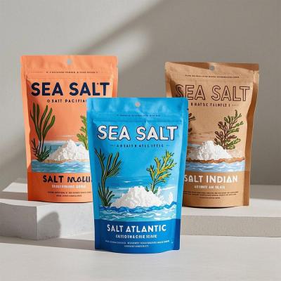 China Custom Order Stand Up Pouch Printed Color Mylar Bag Zipper Food Pouch Packaging Protein Powder Candy Bag Hanging Hole for sale