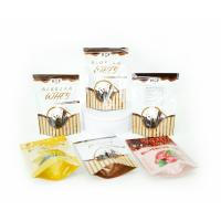 China Food Industrial Custom Size Accepted 250g Stand Pouch Zip Lock Closure Bottom Gusset Packaging for Chocolate Powder Milk for sale