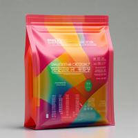 China Food Industrial Stand Up Pouch Printed Color Biodegradable Potato Chip Snack Packaging Bag Custom 140g 280g Stand Bottle Handles for sale