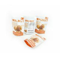 China Zipper Top Custom Printed PE PET Plastic Stand Up Pouch with Accepted Logo Walnut Gravure Printing Dry Cashews Ziplock Bag for sale