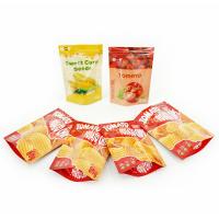 China Food Industrial PET VMPET PE Custom Printed Potato Chip Bags Packaging Bags for Plantain Chips Banana Snacks Pouches for sale