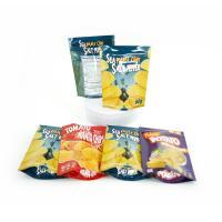 China Food Industrial PET VMPET PE Custom Printed Potato Chip Bags Packaging Bags for Plantain Chips Banana Snacks Pouches for sale