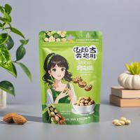 China Zipper Top Custom Printing Biodegradable Reusable Holographic Mylar Bag Aluminum Foil Pouch Plastic Bag Customized Logo for sale