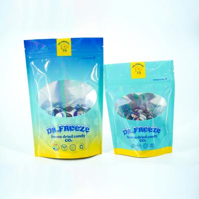 China PE AL Plastic Olive Oil Stand Pouch Custom Zipper Spot UV Holographic Effect Dense Self Supporting Packaging Material for sale