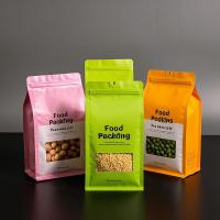 China Zipper Top Customized Logo Printed Stand Pouches Baby Food Food Grade PE Holographic Mylar Frosted Transparent Windows Smell Proof Dried Fruit for sale
