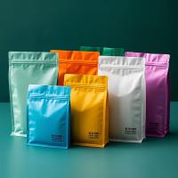 China Zipper Top Customized Logo Printed Stand Pouches Baby Food Food Grade PE Holographic Mylar Frosted Transparent Windows Smell Proof Dried Fruit for sale