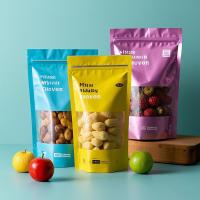 China Food Industrial Custom Order Packaging Plastic Bag Customized Printed Biodegradable Food Grade Packaging Snack Nuts Bag Stand up Pouch Holographic Mylar Bag for sale