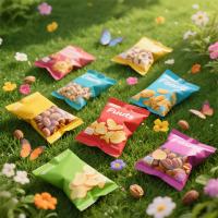 China OEM Service Accepted Smell Proof Biodegradable PE Food Packaging Bags with Printable Logos and Direct Contact Safe Zippers for sale