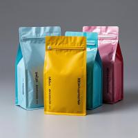 China Food Grade Customizable Reusable Stand Up Pouch Mylar Zipper Bags for Snacks Candies Rice Packaging Various Logo Support for sale