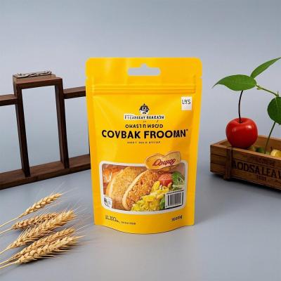 China Recyclable Biodegradable Customized Touch Film Packaging Food Seasoning Cooking Holographic Mylar Bag OEM Service Accepted for sale