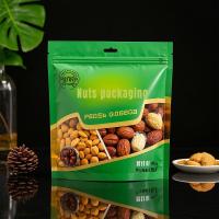 China Zipper Lock Customized Odor Proof 3.5 280g Mylar Packaging Biodegradable Aluminum Foil Stand Pouches Nuts Plastic Bag for sale
