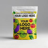 China Recyclable Custom Order Holographic 35g Smell Proof Zipper Mylar Bag Biodegradable Packaging Stand Up Plastic Chocolate Biscuit for sale