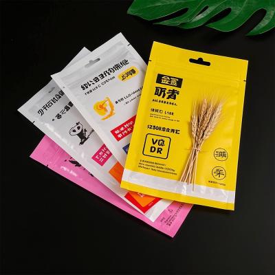 China Zipper Lock Printed Fruit Tea Packaging Bags Custom Logo Embossed Holographic Mylar Bag Window Gravure Printing Material for sale