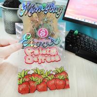 China Recyclable Custom Set Self Sealing Biodegradable Food Packaging Bag Holographic Mylar Bag Candy Smell Proof Candy Packaging for sale