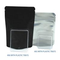China Zipper Top Sealing Pizza Plastic PE Blister Packaging Plastic Tray Mylar Bags Organizing Display Plastic Bags Accessories Holder Containers Gravure Printing Surface Handling for sale