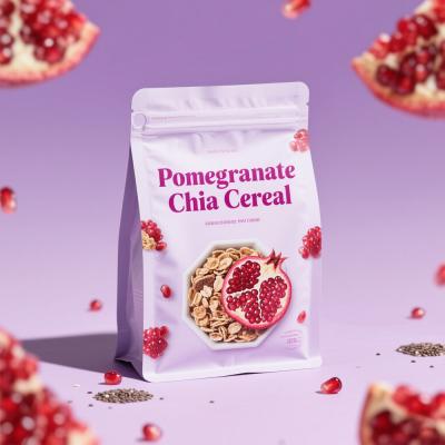 China Food Industrial PE Plastic Custom Printed Doypack Pouch Self Sealing Bags Flavored Food Packaging Beef Jerky Candy Dried Vegetables for sale
