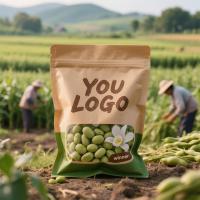 China Biodegradable Customized PET Food Packaging Bag Ziplock Smell Proof Service Provided Various Foods Scratch Off Victory Printing for sale
