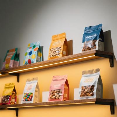 China Stand Up Pouch Custom Order Food Grade Bags Packaging Nuts Dried Fruit Chips Coffee Mylarbag Packaging Plastic Bags for sale