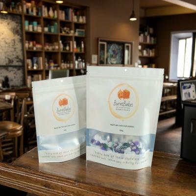 China Biodegradable Custom Size Food Packaging Stand Pouch Holographic Mylar Bag Multi Flavor Bread Biscuits Candy Plastic Bag for sale