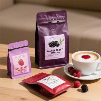 China Zipper Lock Custom Packaging Printing Services Personalized SpotUV Logo Plastic Packagingbag Food-grade Proof Coffeebag Stand Pouch Mylarbag for sale