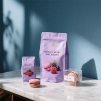 China Biodegradable Plastic PE Printed Coffee Packaging Bag Mylar Bag 3.5g Smell Proof Zipper Lock Holographic Snack Packaging for sale
