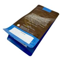 China Food Packaging Custom Coffee Bean Package Bag Standing Pouch Aluminum Foil Resealable Packaging Bag Gravure Printing Logo for sale