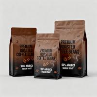 China Food Snack Pack Custom CMYK Color Intaglio Printing HD Display Coffee Characteristics Biodegradable Packaging Flavor Coffee Bag for sale