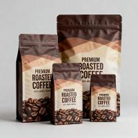 China Biodegradable Custom 8 Sided Sealed Food Grade Packaging Plastic Bag With CMYK Embossing Hot Stamping Packaging Coffee Nuts Protein Powder for sale