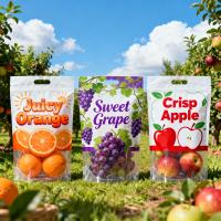 China Food Industrial Sandwich Printing Food Grade Packaging Plastic Bags Smell Proof Self Standing Zipper Pouch Breathable Holes for sale