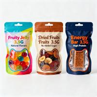 China Food Grade Custom Plastic Bag Customized Logo Printing Reusable Sealable Portable Mylar Aluminum Foil Pouch Contact Proof for sale