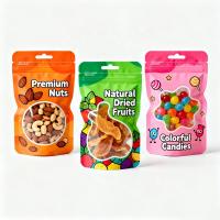 China Zipper Lock Custom Plastic Bag Food Industrial Reusable Sealable Portable Holographic Mylar Bag Aluminum Foil Pouch for sale