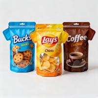China Gravure Printing Custom Food Packaging Bags Pizza Food Grade Plastic Bags with Zipper Candy Nut Safe Contact Logo Printing for sale