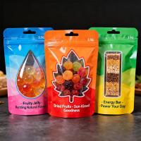 China Food Industrial PET VMPET PE Material Structure Moisture Proof Smell Proof Zipper Packaging Bag for Candy Biscuit Coffee for sale