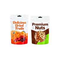 China Customized Logo Printing Digital Matte Food Packaging Bag Embossed Print Matte Holographic Mylarbag Biodegradable Resealable Packaging Flavors Of Snacks for sale