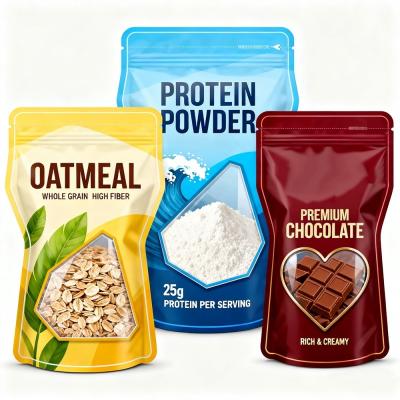 China PE Plastic Matte Food Packaging Bag Smell Proof Holographic Mylar Bag Laminated Embossed Plastic Bag for Flavor Snacks for sale