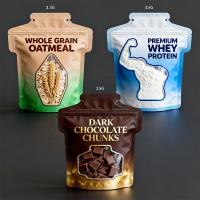 China Service Provided Printed Packaging Plastic Bag Food Grade Smell Proof CMYK Embossing Holographic Mylar Bag Dry Wet Food Packpouch for sale