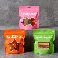 China Service Provided Printed Packaging Plastic Bag Food Grade Smell Proof CMYK Embossing Holographic Mylar Bag Dry Wet Food Packpouch for sale