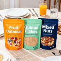 China PET VMPET PE Material Structure Food Grade Plastic Bag Smell Proof Stand Pouch Flat Bottom Bag with Logo Spout UV Mylar for sale