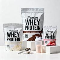 China Custom Order Food Grade Packaging Plastic Bags Smell Proof Ziplock Packaging Fitness Food Whey Protein Powder Mylar Bag for sale