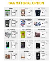 China Customized Color Stand Up Pouch Packaging Smell Proof Mylar Bag Packaging Ideal for Beef Jerky Treats Coffee Bean Powder for sale