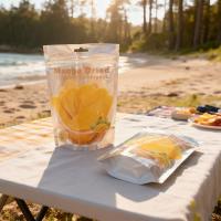 China Sushi Gravure Printing Custom Logo UV Biodegradable Snack Plastic Bag Smellproof Stand Pouch Mylarbag Window Transparent for sale
