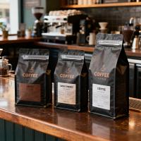 China Zipper Top Sandwich Custom Printed Coffee Packaging Bag Food Grade Moisture Proof Laminated Mylar Bag Resealable Foil Pouch for sale