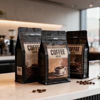 China Custom Size Accepted Moisture Proof Smellproof Food Packaging Bag Airvalve Pouch Pull Tab Ziplock Reusable Seal Coffee Mylar Bag for sale