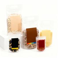 China Food Industrial Custom Printed Resealable Frosted Ziplock Packaging Smell Proof Stand Mylar Bag Sticker PE AL Vmpet Pet PLA for sale