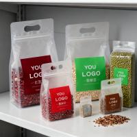 China Food Industrial Custom Printed Resealable Frosted Ziplock Packaging Smell Proof Stand Mylar Bag Sticker PE AL Vmpet Pet PLA for sale
