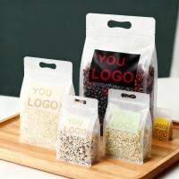 China Seasonings and Condiments Storage Custom Printed Transparent Frosted PE Plastic Bag Effectively Preserving Food Freshness for sale