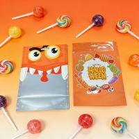 China Custom Order Stand Up Pouch Ziplock Resealable Packaging Bag Pouch Mylar Bags Logo UV Hot Stamping Transparent Window Candy Bag for sale