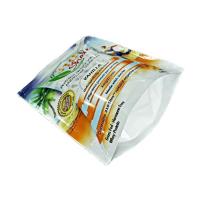 China PE Material Custom Protein Powder Shake Resealable Packaging Bag with Gravure Printing Logo Printed Plastic Food Packaging for sale