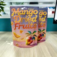 China Mylar Food Grade Packaging Plastic Bags Stand Up Pouch Smell Proof 3.5g Holographic Mylar Bags With Transparent Window for sale